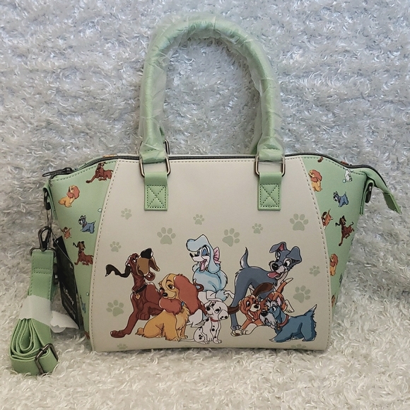 Loungefly | Bags | Nwt Loungefly Disney Dogs Satchel Crossbody Bag ...